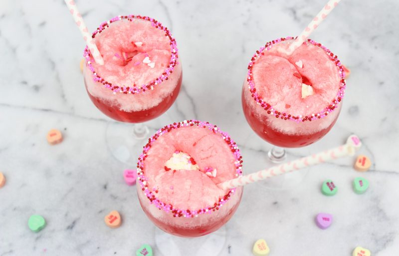 Boozy Valentine's Day Floats - Balance & Chaos